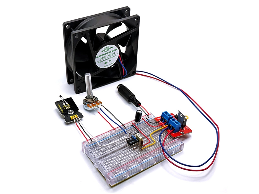 How to Make a Thermal Fan Control Project | Jaycar Australia