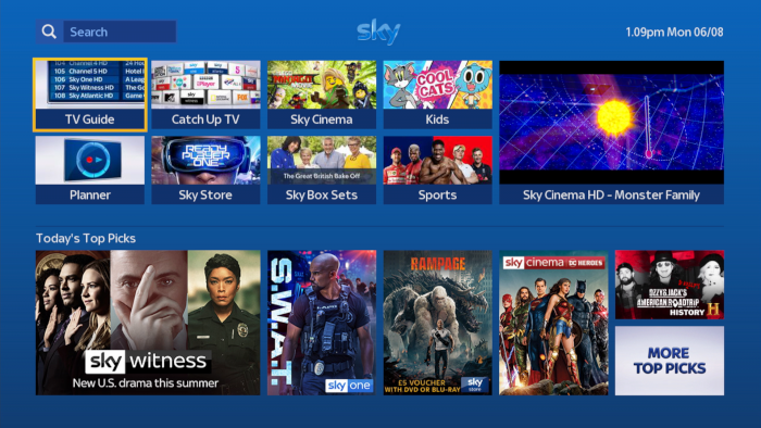 Using the Sky TV Guide | Sky Help | Sky.com
