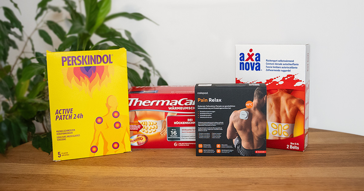 Wärmepflaster im Test: Von klassisch bis innovativ
