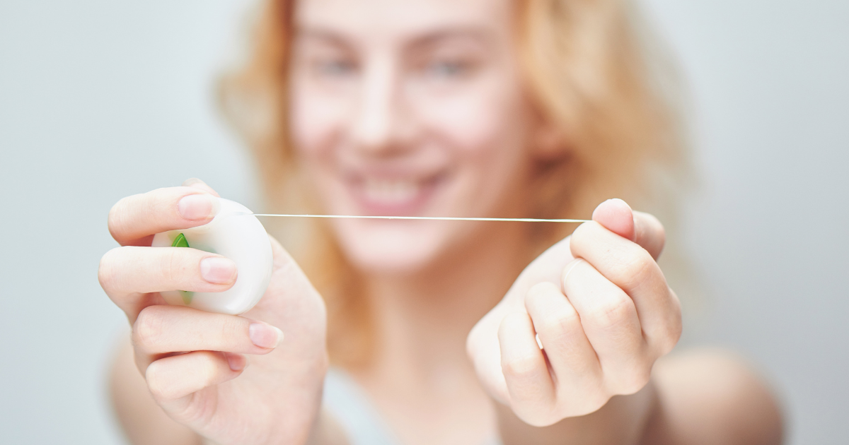 So verwenden Sie Zahnseide richtig