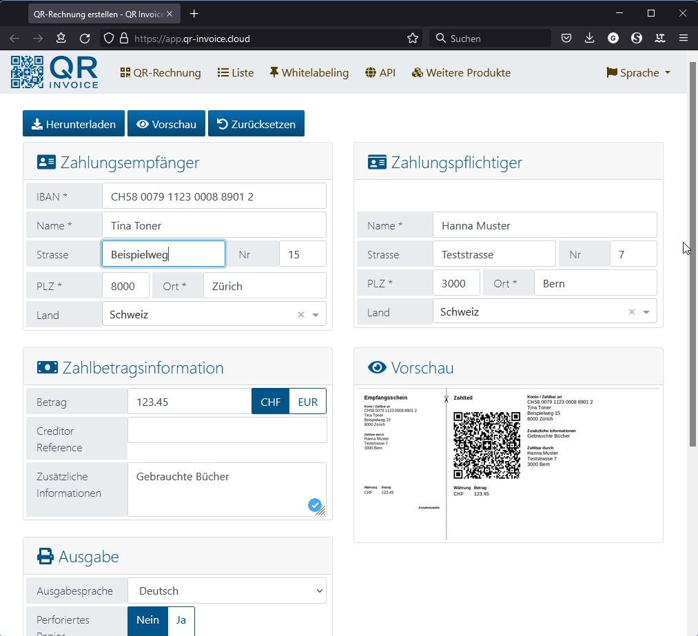 Wie Sie Swiss-QR-Rechnungen erstellen