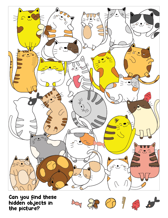 Hidden Object Games Print Outs