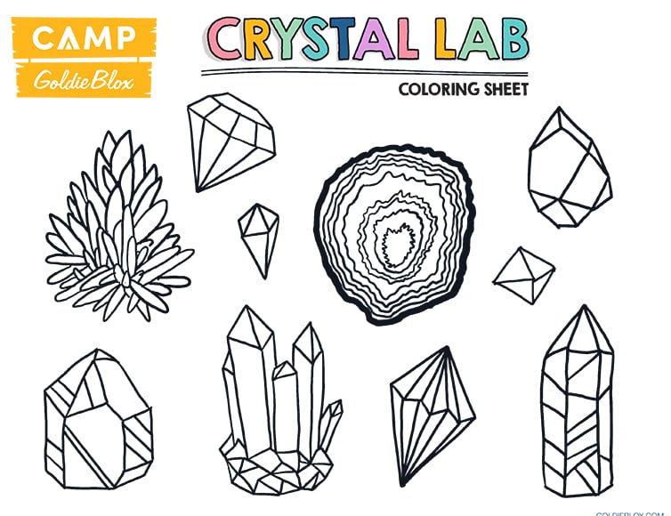 Krystal Coloring Pages