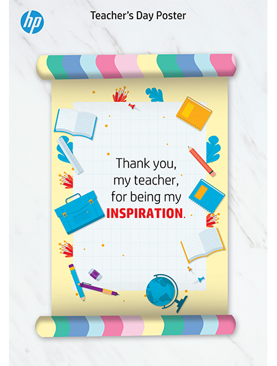Inspiring teachers poster