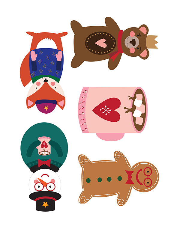 Blank Printable Finger Puppets