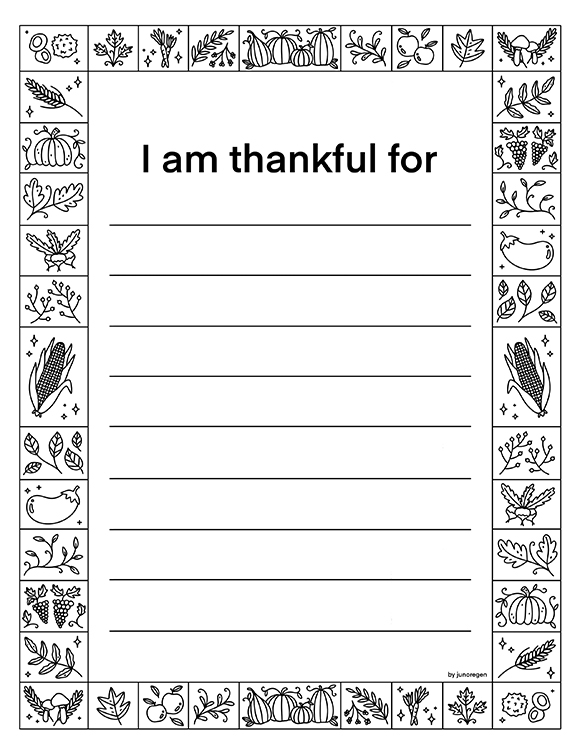 Thanksgiving Color By Letter