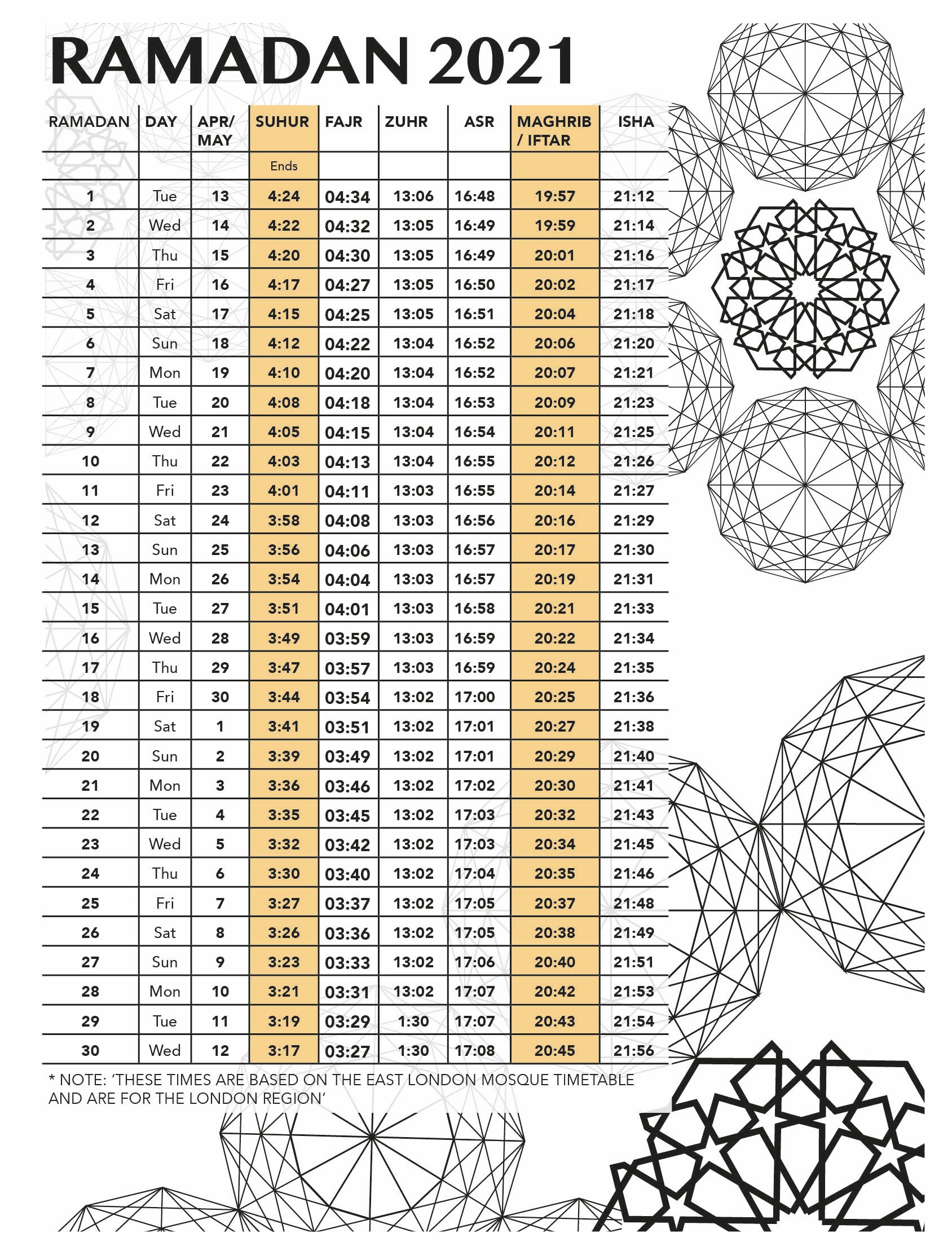 Ramadan Series - Free Coloring Pages & Printables | HP® Saudi Arabia