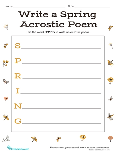 New spring Education.com - Free Coloring Pages & Printables | HP ...