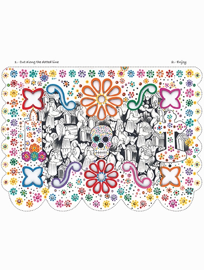 Dia de Los Muertos Series - Free Coloring Pages & Printables | HP ...