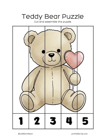 Teddy Bear Puzzle