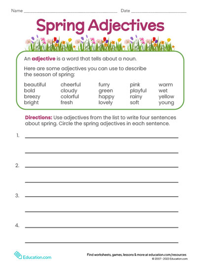 Springtime Fun - Free Coloring Pages & Printables | HP® Official Site