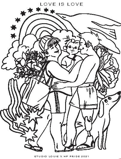 PowerYourPride - Free Coloring Pages & Printables | HP® Official Site