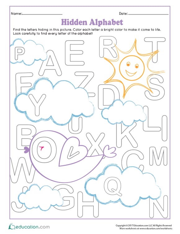 Printables Hidden Alphabet HP Official Site Printables Hidden Alphabet HP Official Site