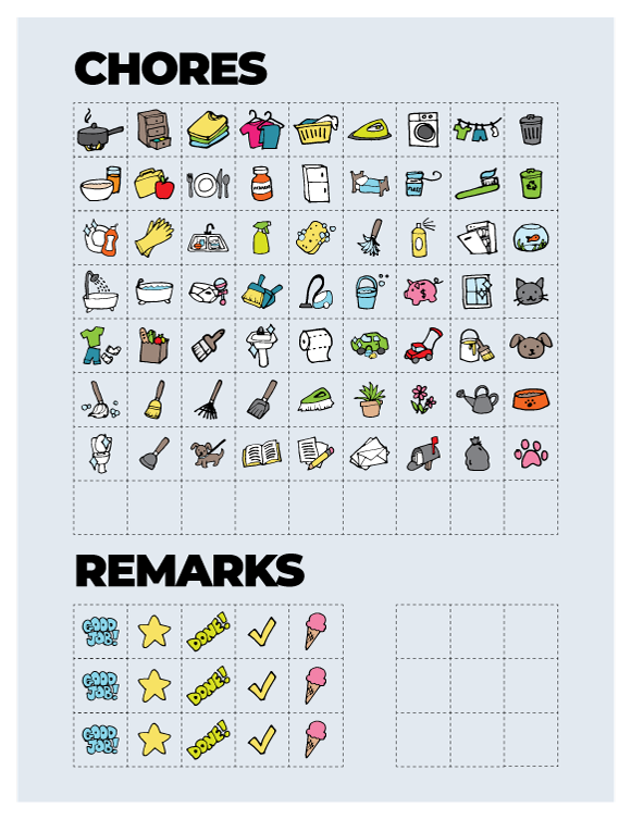 Chore Chart Clipart