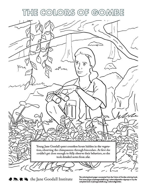 free binoculars coloring pages for kids