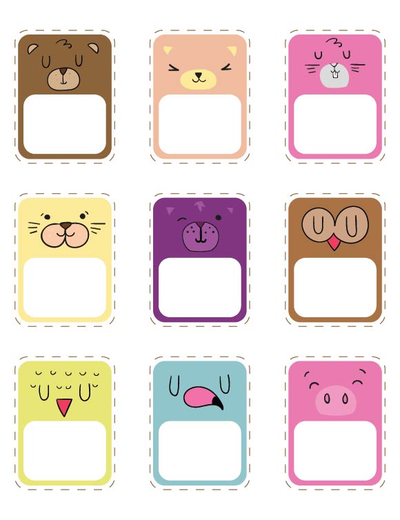 cute labels printable