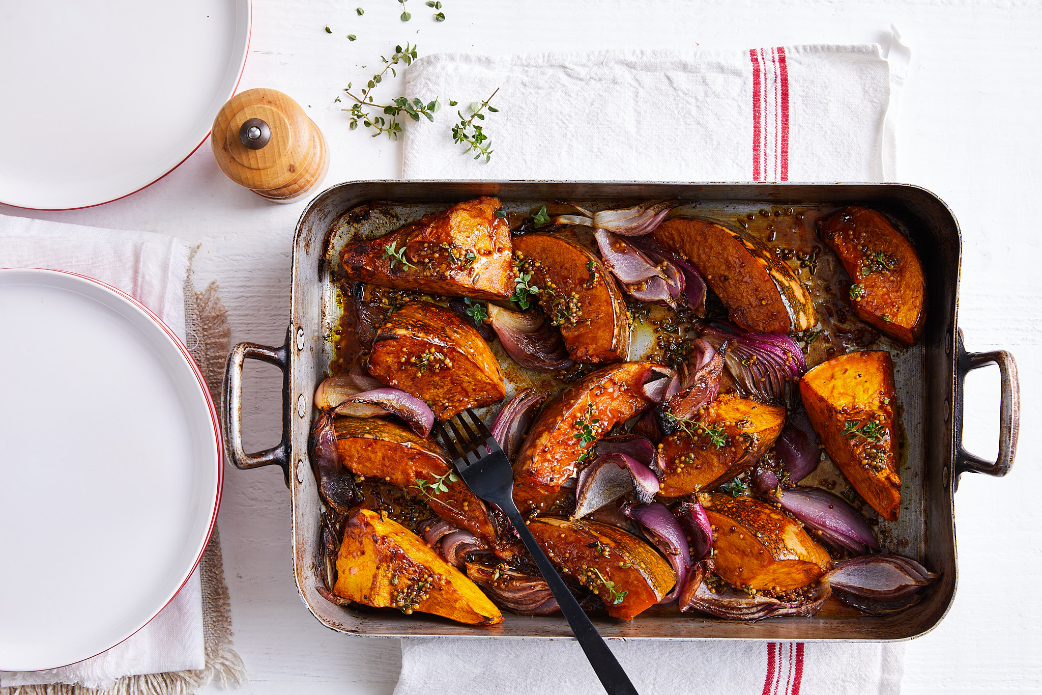 Maple and mustard glazed pumpkin | Heart Foundation