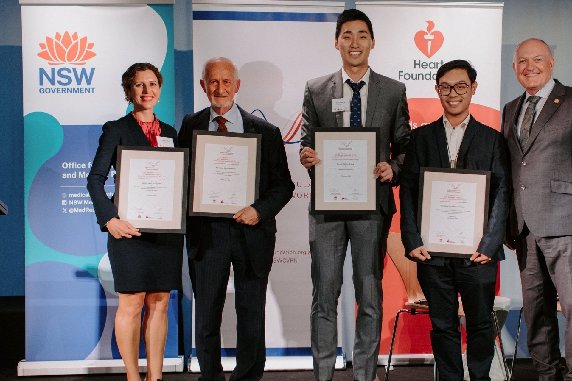 Ministerial Awards for Cardiovascular Research | Heart Foundation