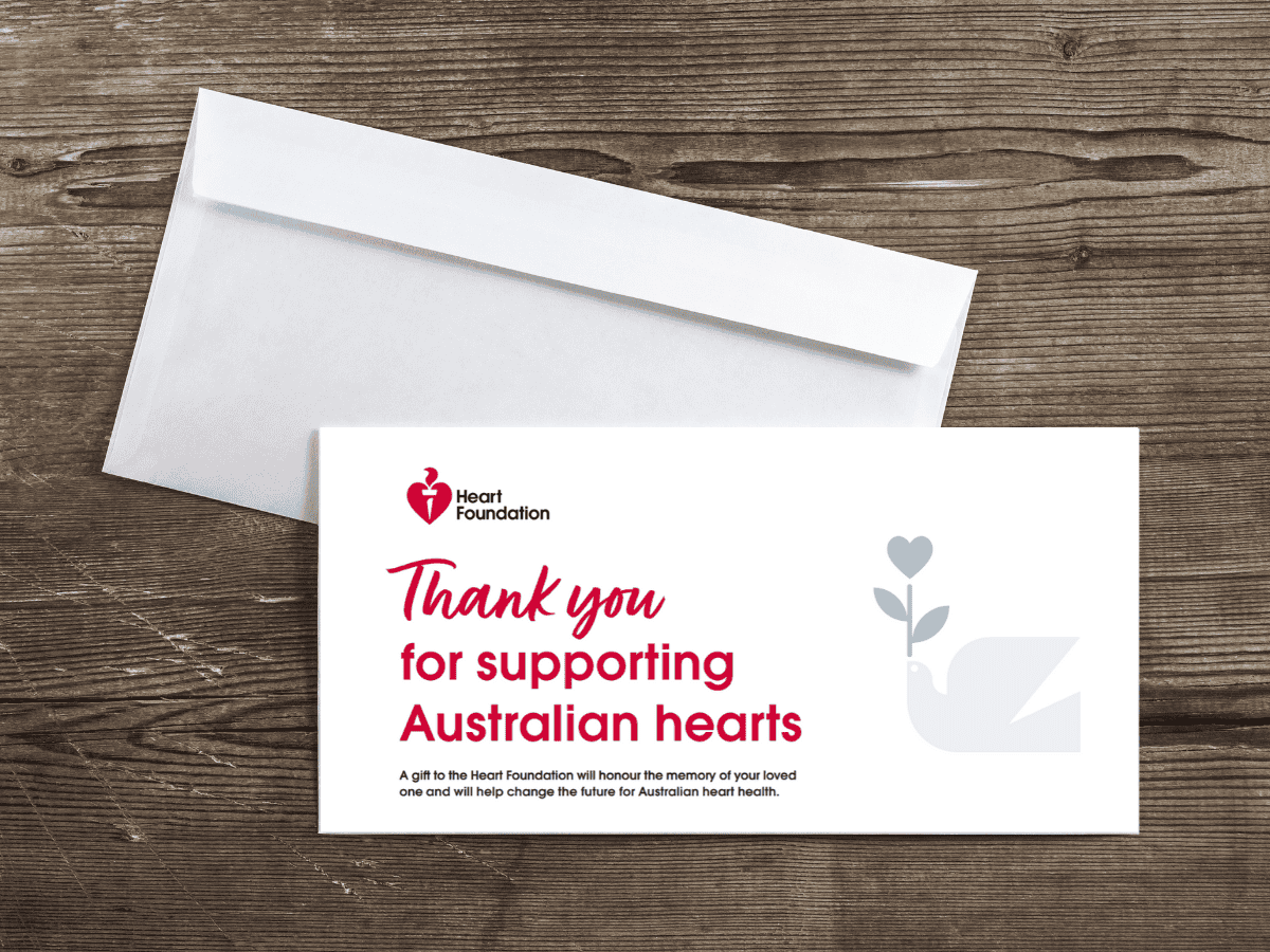 In memory giving | Heart Foundation
