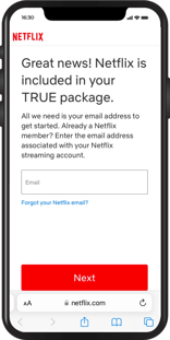 5G Super Netflix: 5G Data & Netflix Bundle | True-Dtac