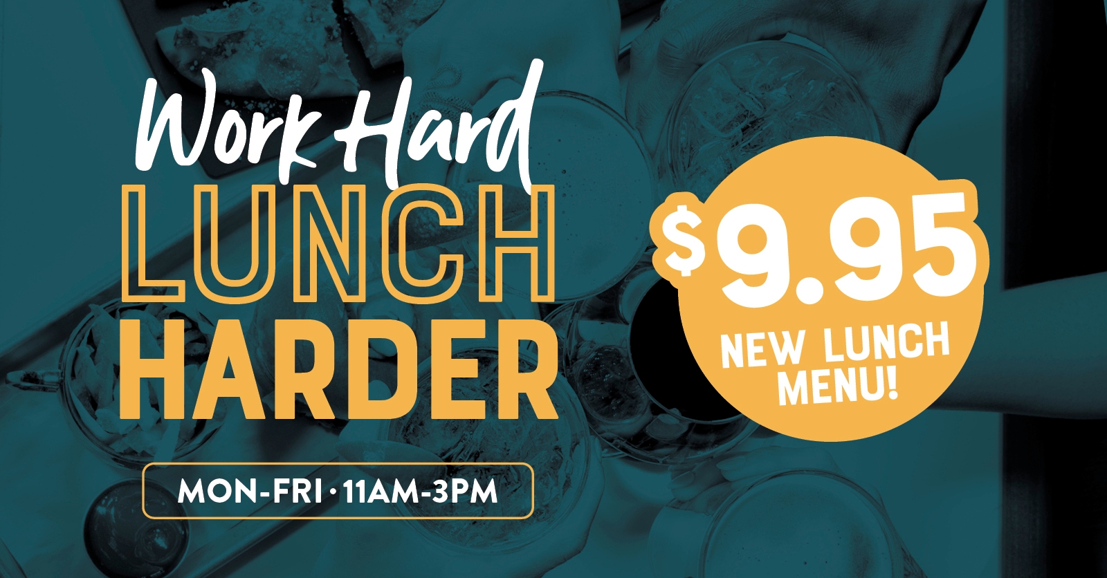 Brookfield Square | ALL - Bar Louie - Lunch Menu starting at $9.95