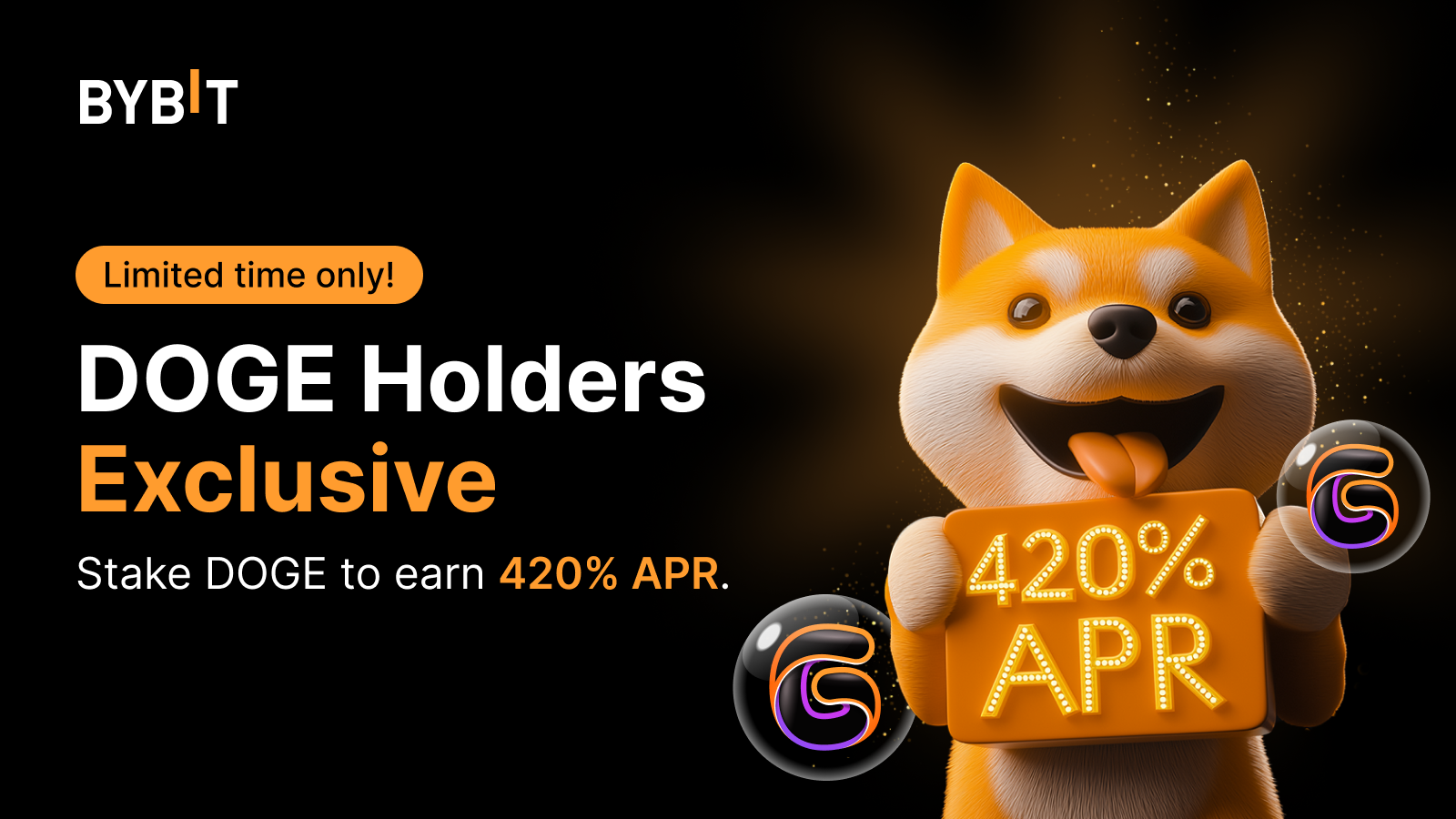 Bybit Announcement | Unlock Full Potential of Your DOGE Holdings: Stake ...