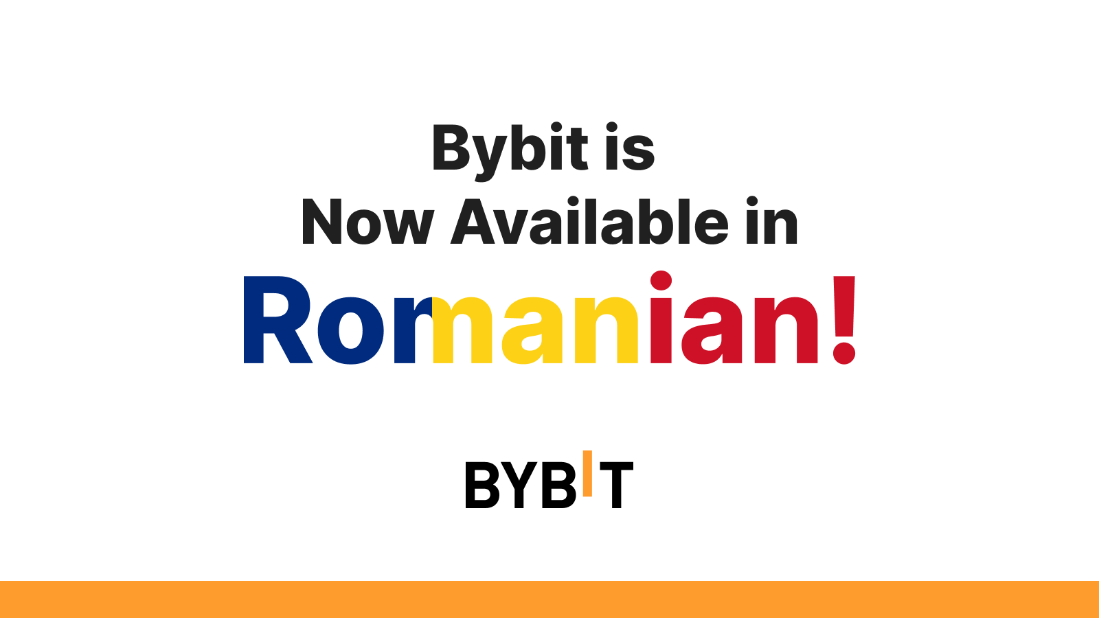 Bybit Announcement | Bybit Is Now Available in Romanian! Bybit Announcement | Bybit Is Now Available in Romanian!