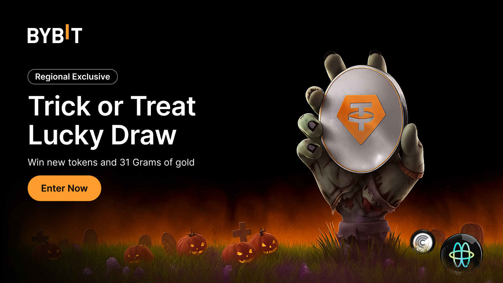 Bybit Announcement | [Selected Countries Only] Trick or Treat Lucky ...