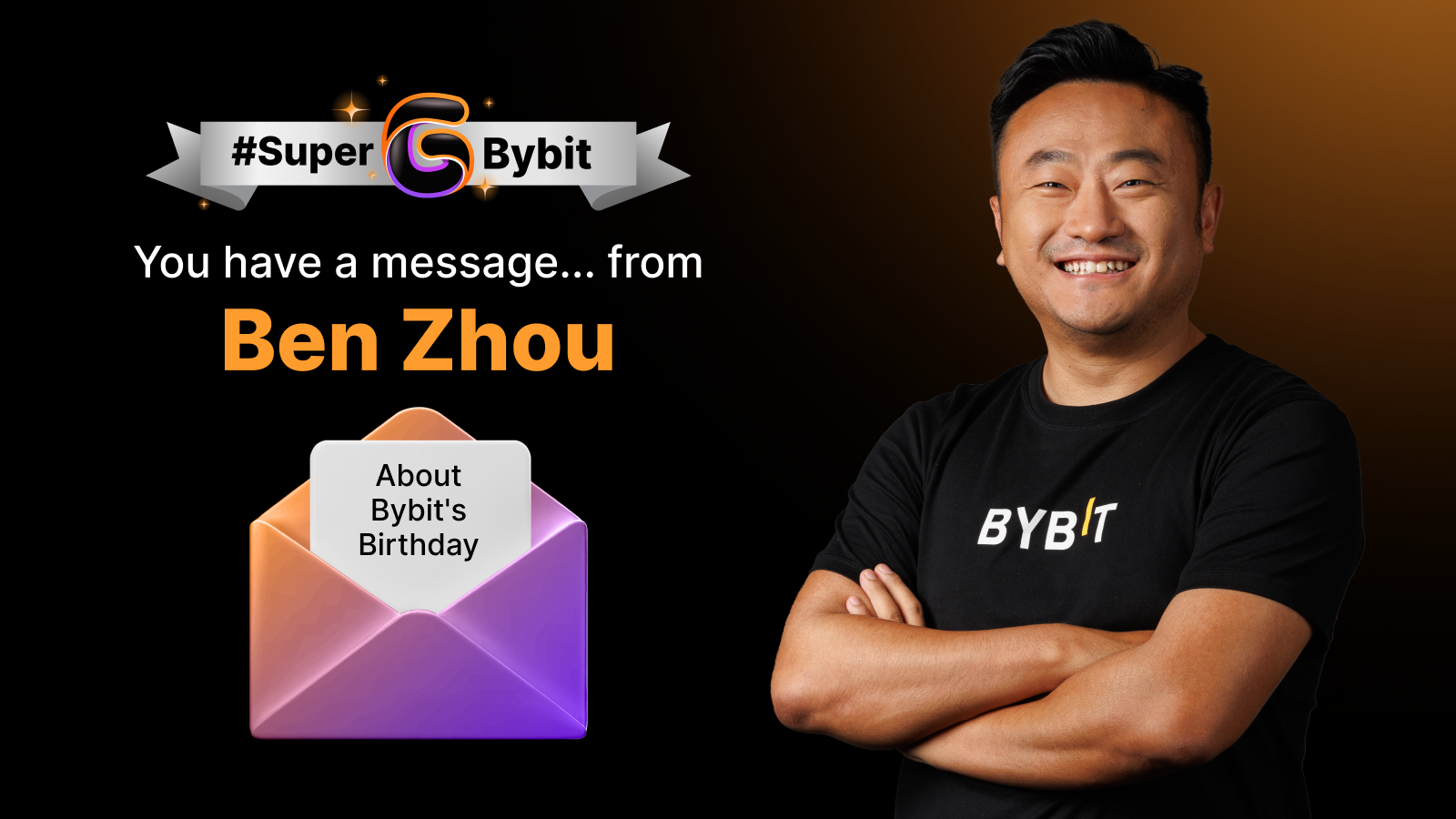 Bybit Announcement | Thank You for 6 Amazing Years: A Special Message from Ben Zhou