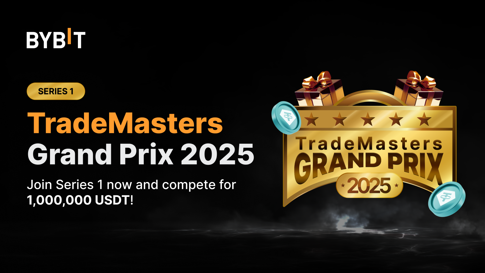 Bybit Announcement | TradeMasters Grand Prix Returns: 10,000,000 USDT Up for Grabs!