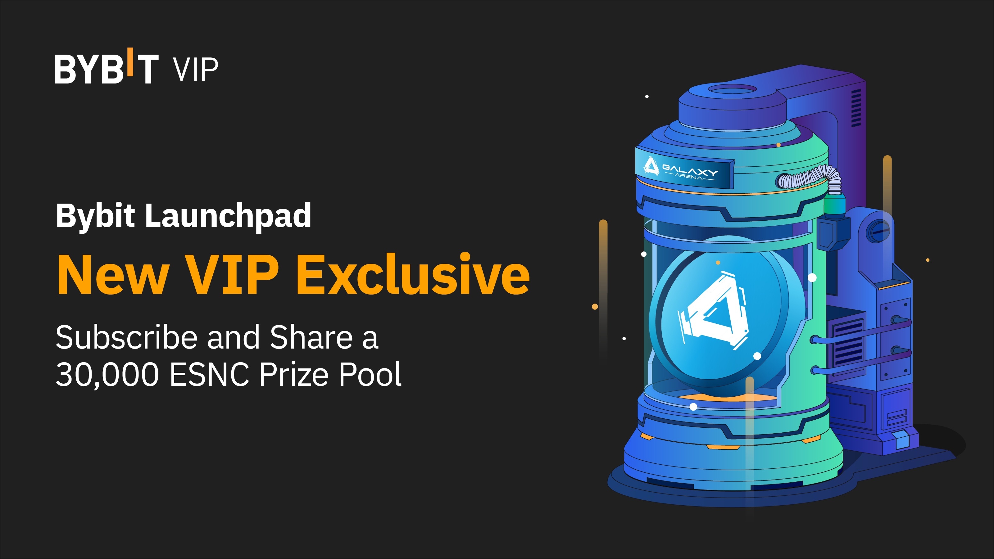 Bybit Announcement | New VIP Exclusive: 30,000 ESNC Prize Pool Up for Grabs