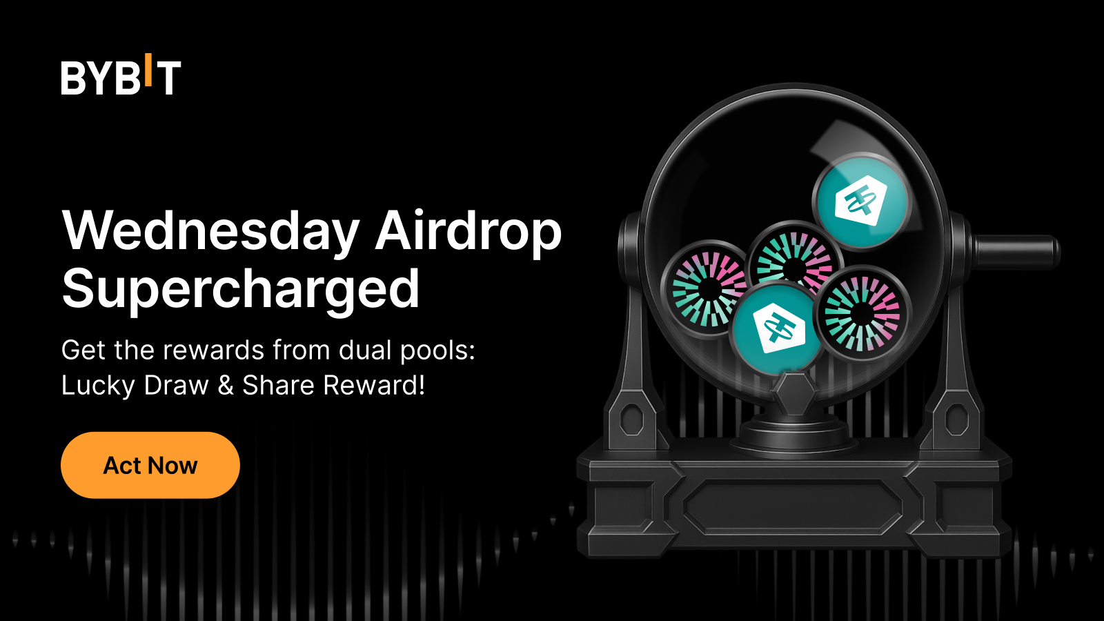 Bybit Announcement | Wednesday Airdrop Supercharged: Lucky Draws & Shared Rewards Await