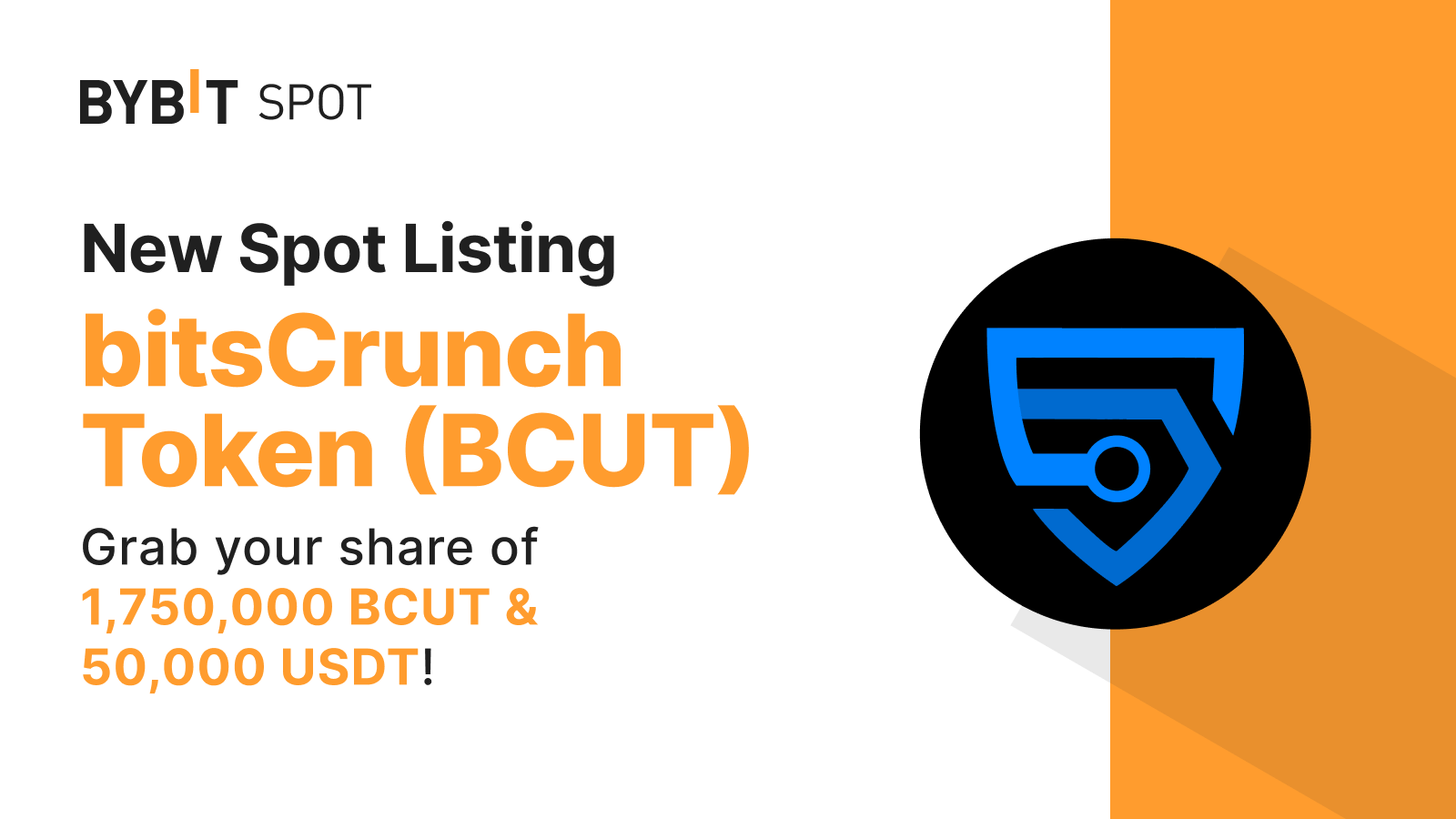 Bybit Announcement | New Listing: BCUT/USDT — Grab a Share of the 1,750,000 BCUT & 50,000 USDT ...