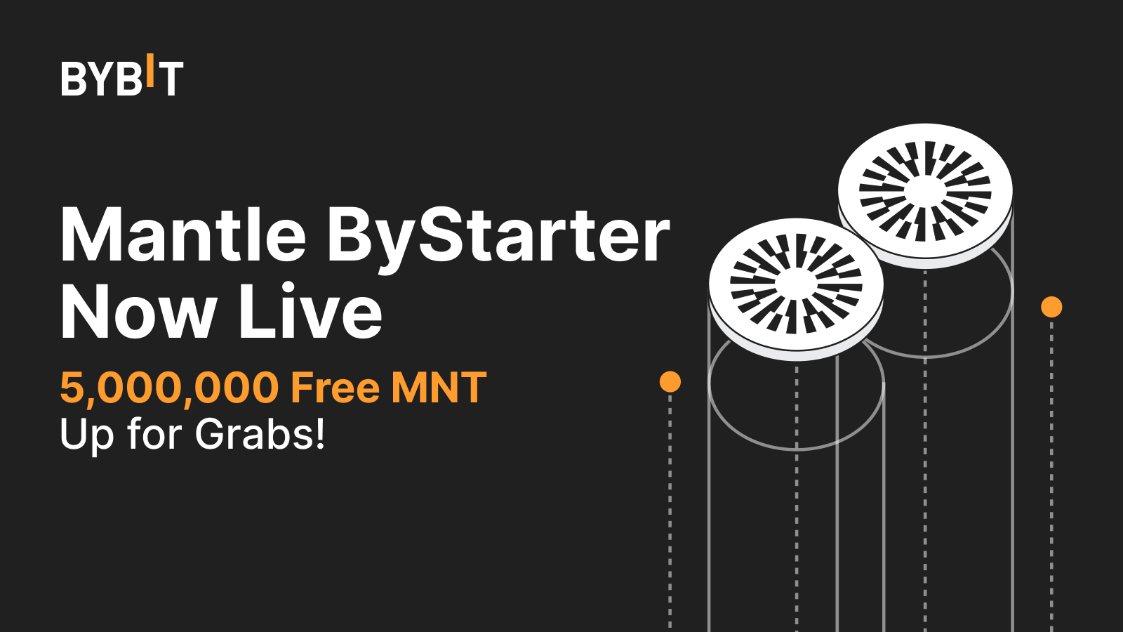 Bybit Announcement | Mantle (MNT) ByStarter: 5,000,000 Free MNT Up for ...