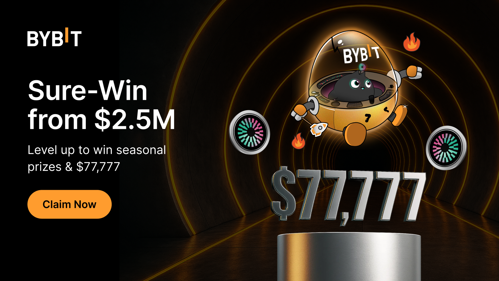 Bybit Announcement | Birthday prize pool: Ends Dec 6! Upgrade to Lv. 3 ...