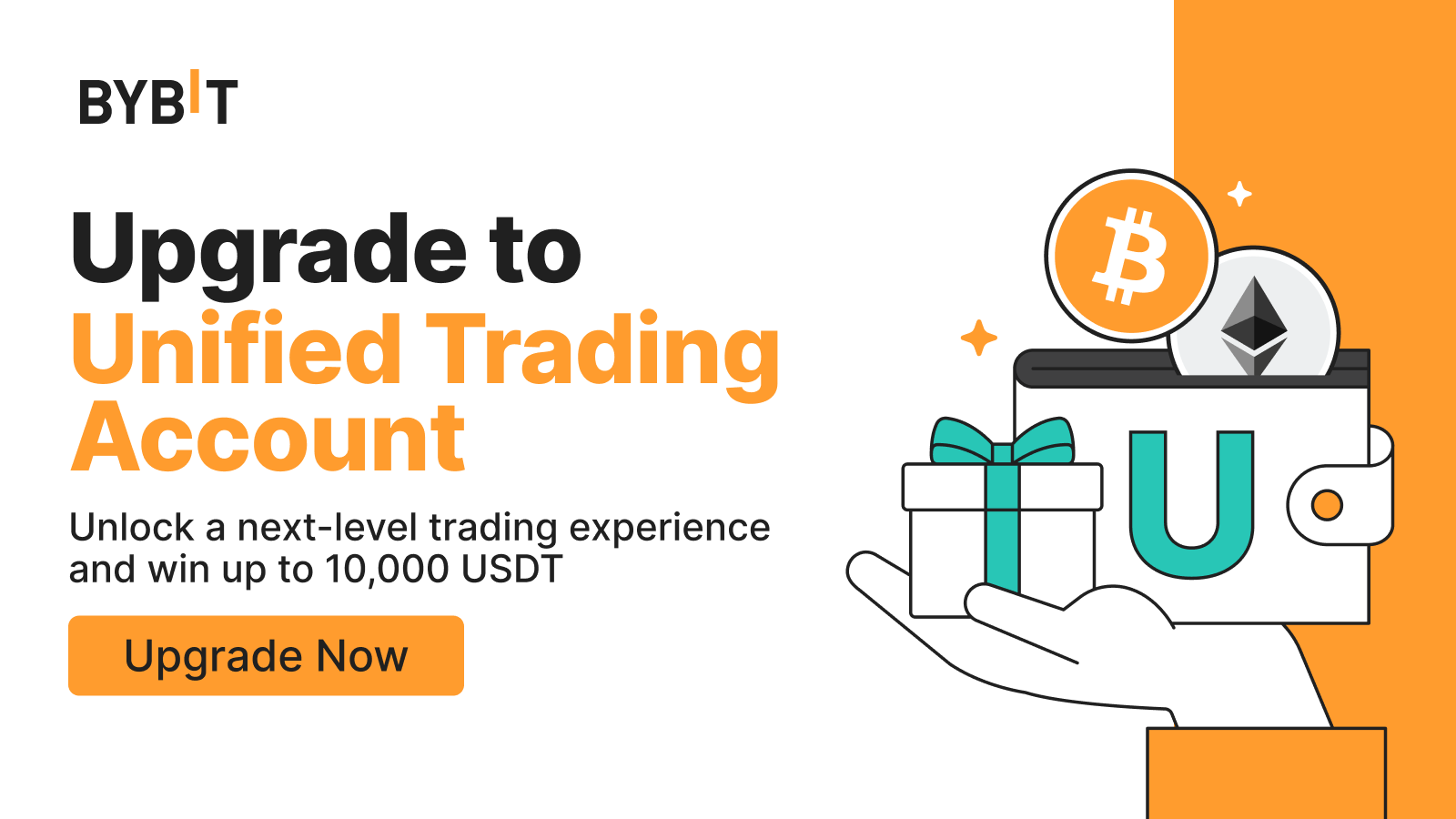 Bybit Announcement | Upgrade to Unified Trading Account and Win the 10,000 USDT Ultimate Prize ...