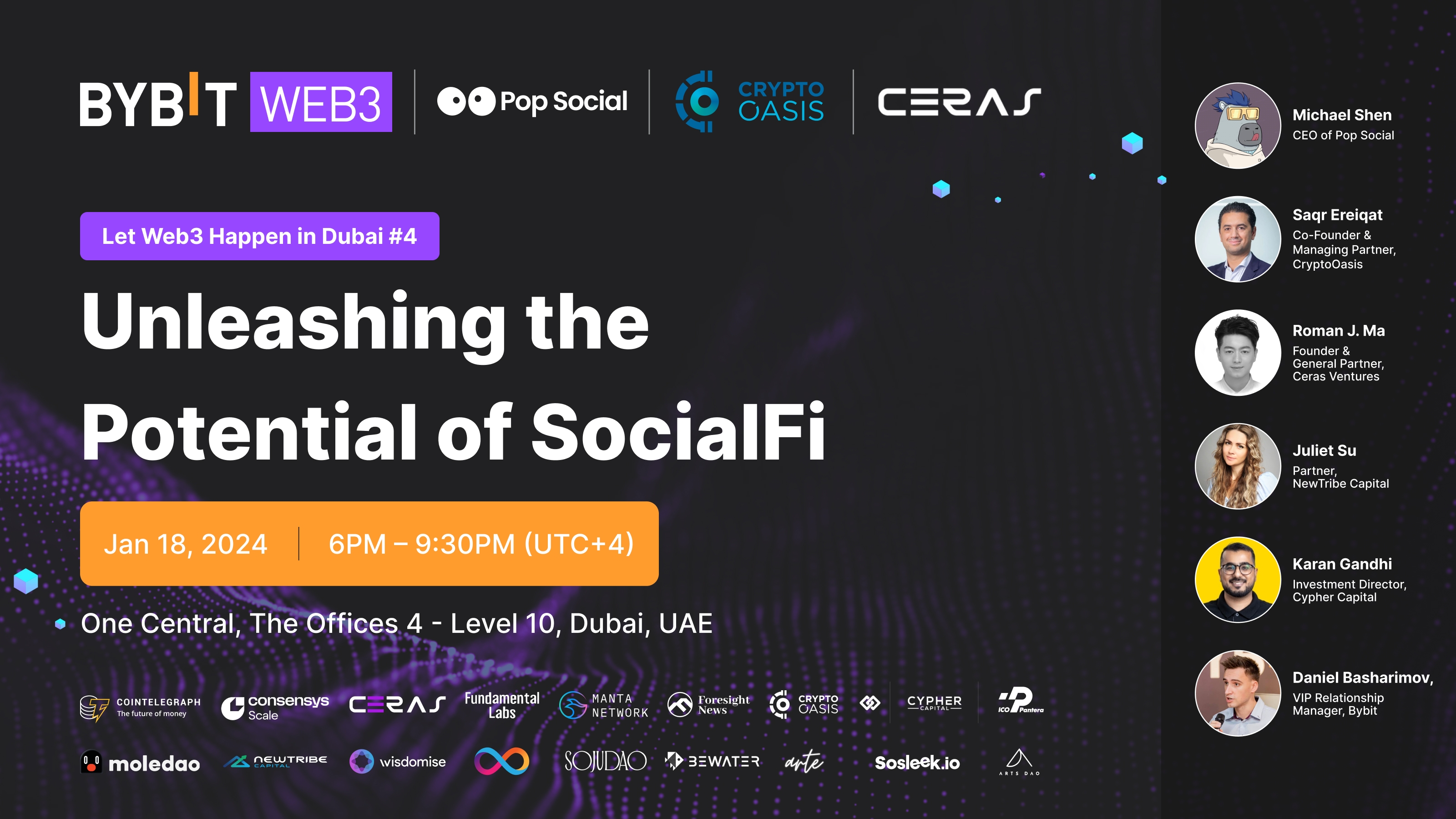Bybit Announcement | Let Web3 Happen in Dubai #4: Unleashing the Potential of SocialFi