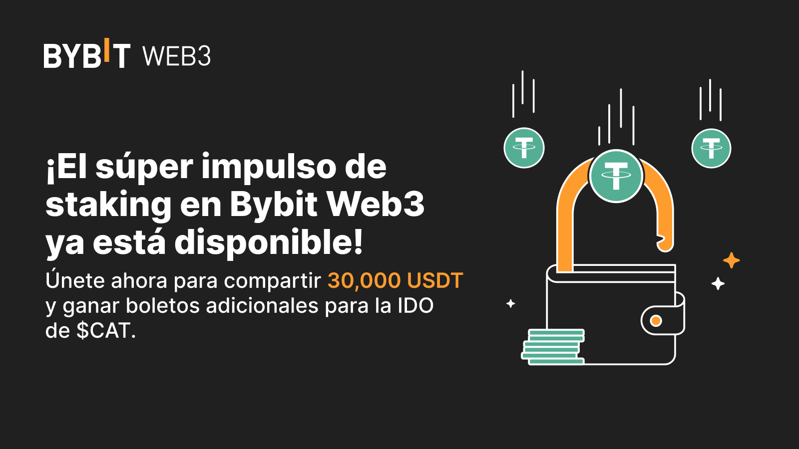 Bybit Announcement | Bybit Web3: Temporada 1 del evento Super Impulso de Staking