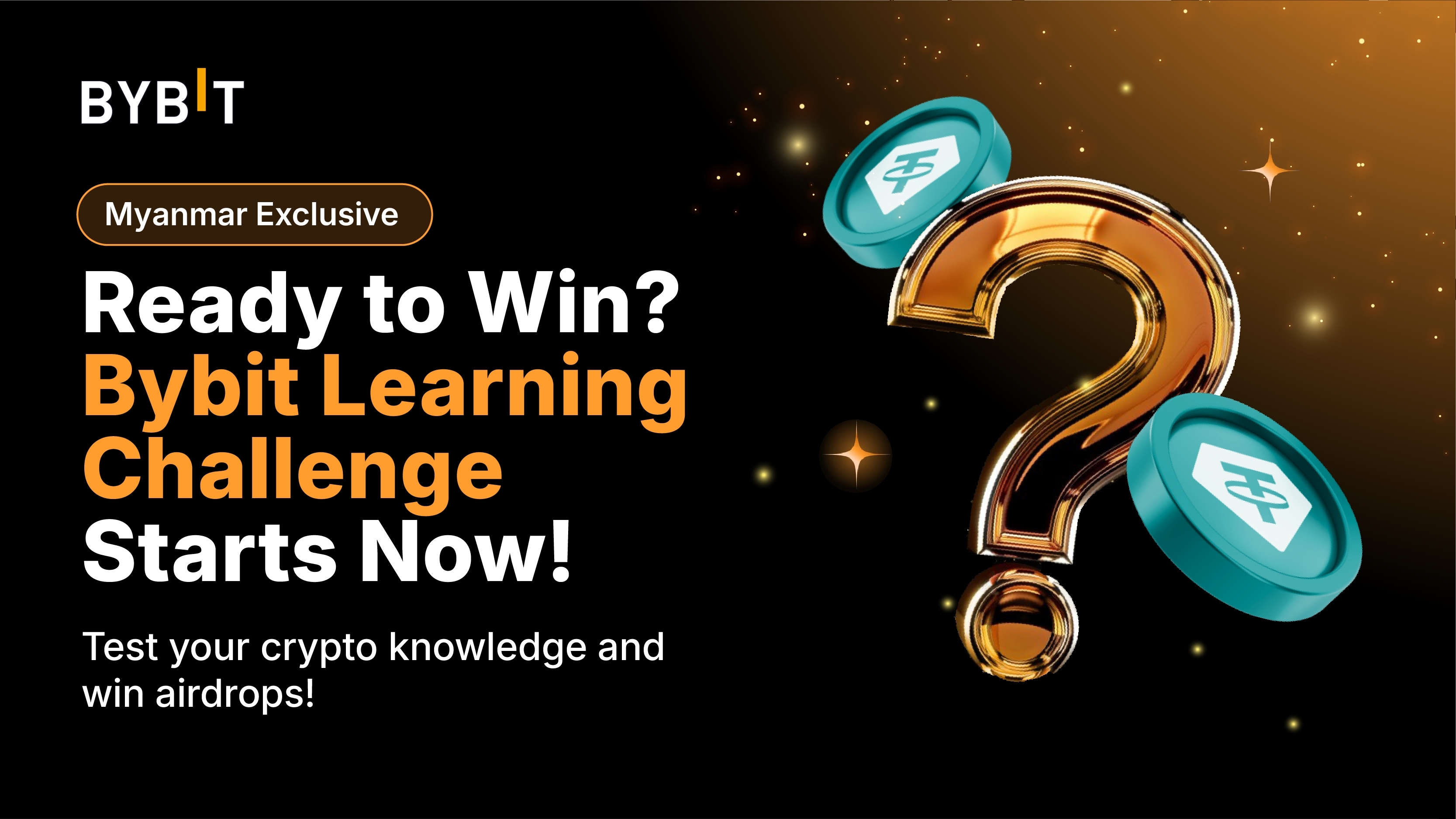 Bybit Announcement | 🚀 Myanmar Exclusive: Complete the Quiz and Win Airdrops in the Bybit ...