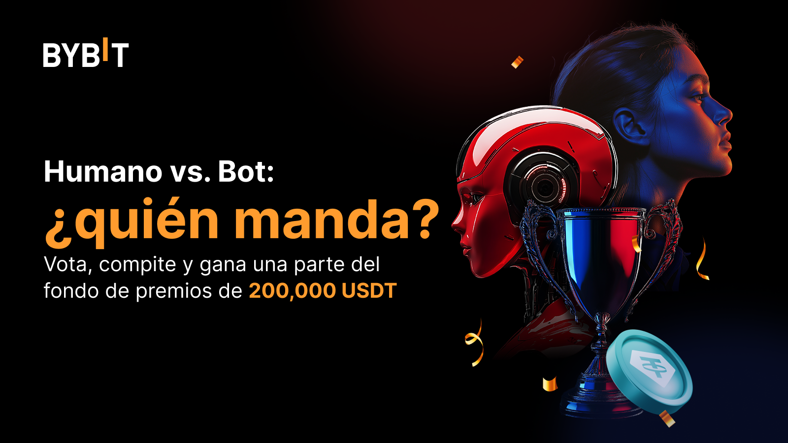 Bybit Announcement | Humanos frente a bots: ¡cara a cara! ¡Que empiece ...