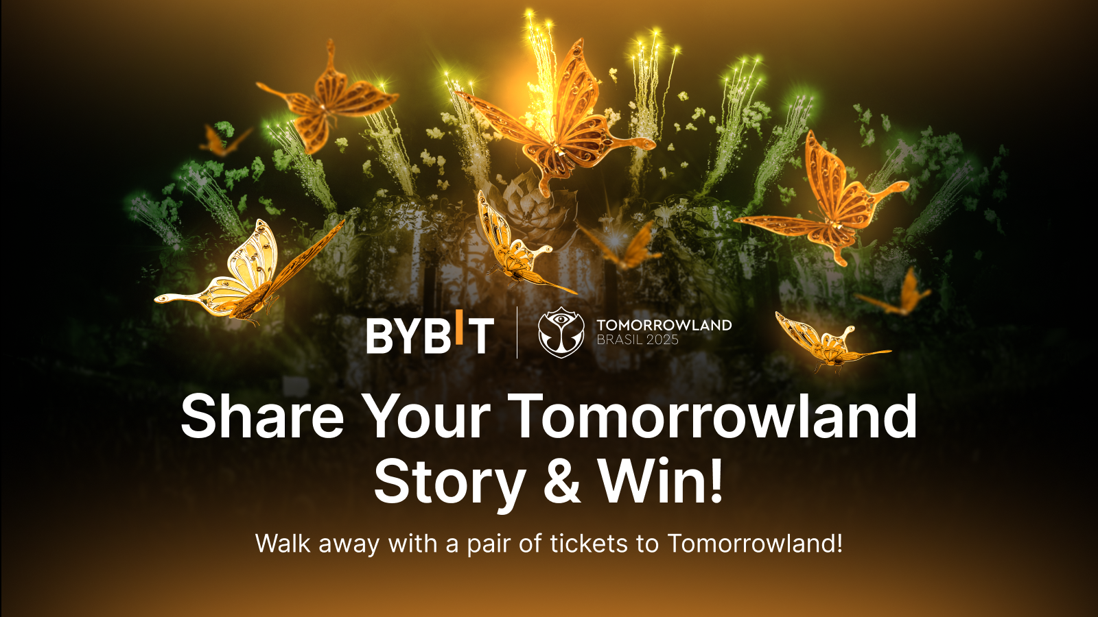 Bybit Announcement | Tomorrowland Awaits: Share Your Story & win Tickets!