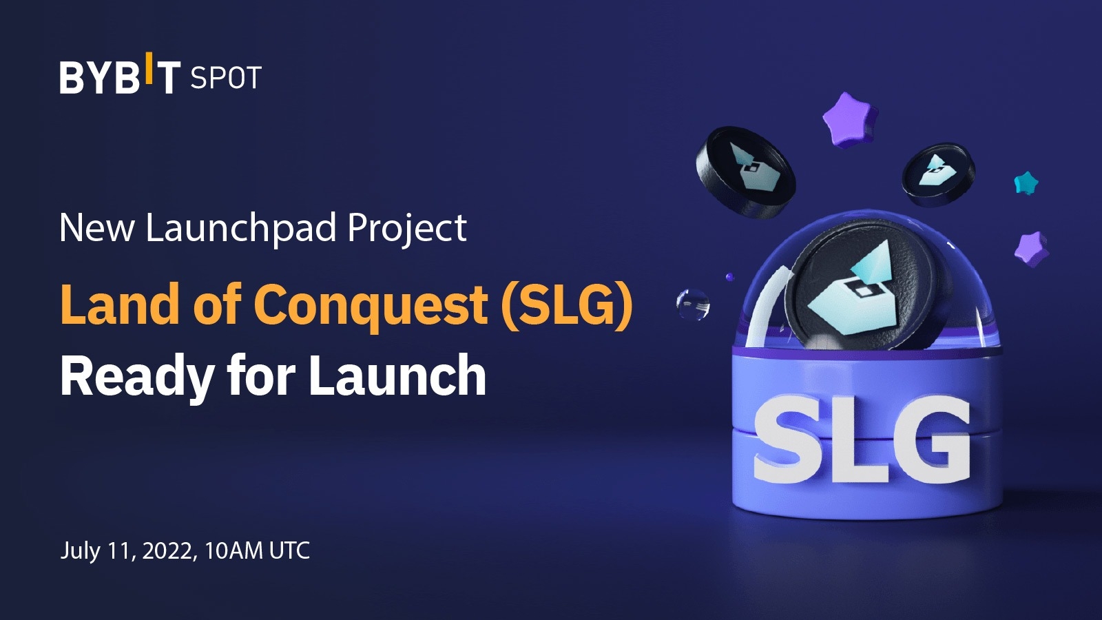Bybit Announcement | Land of Conquest (SLG) on Bybit Launchpad: Now Live