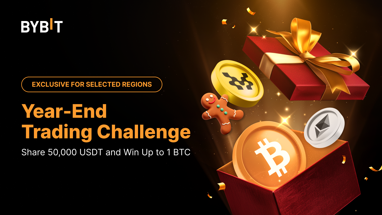Bybit Announcement | [Selected Regions Only] Year-End Trading Challenge: Share 50,000 USDT and ...