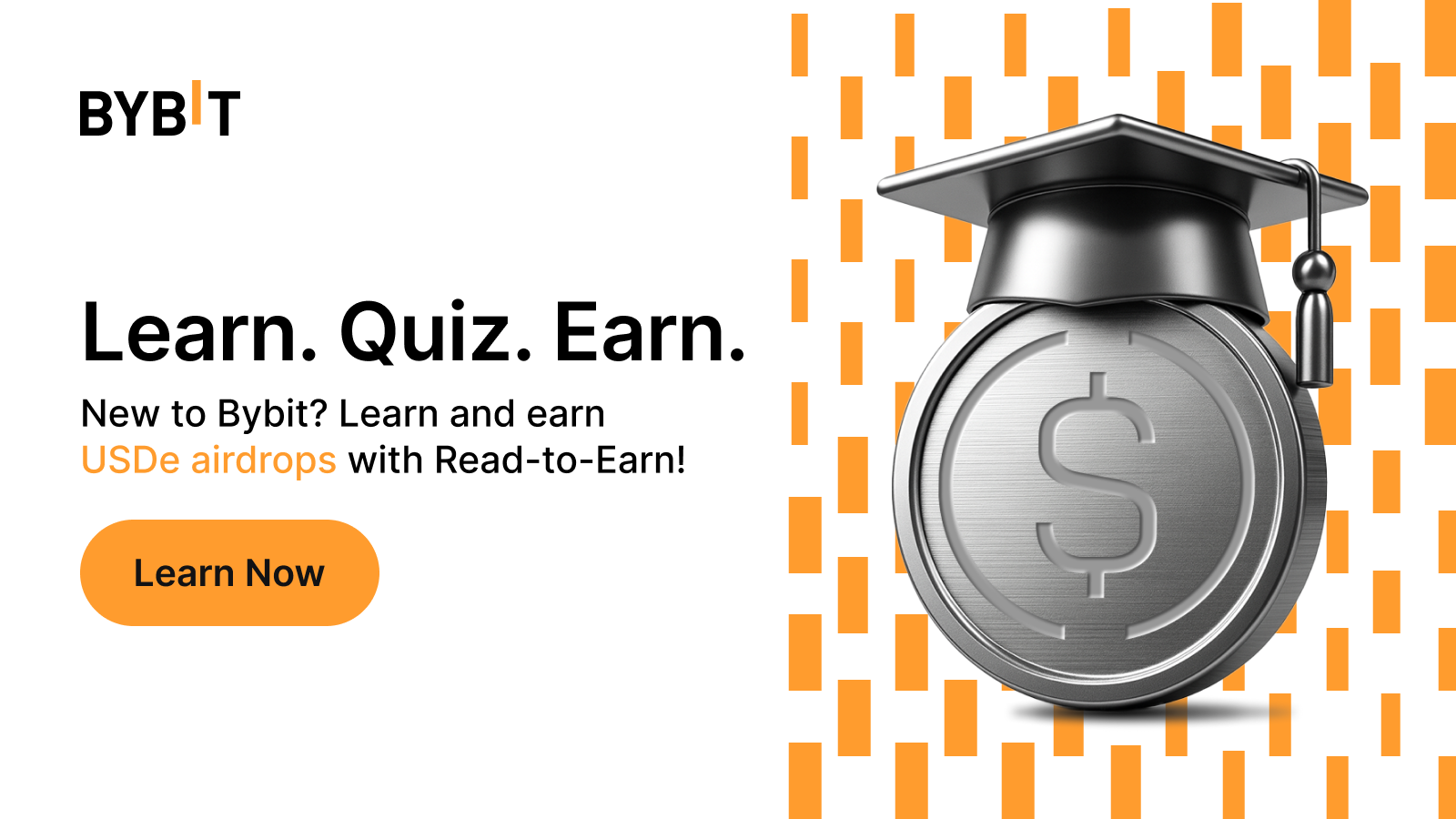 Bybit Announcement | [New User exclusive] Bybit Earn products Read-to-Earn: Earn USDe airdrops ...