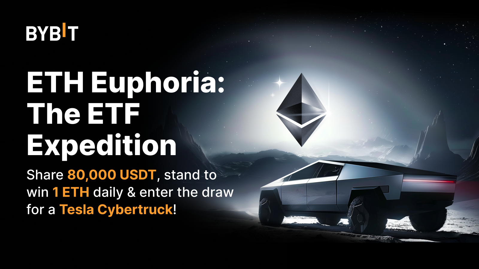 Bybit Announcement | ETH Euphoria: The ETF Expedition — Stand to Win 1 ...