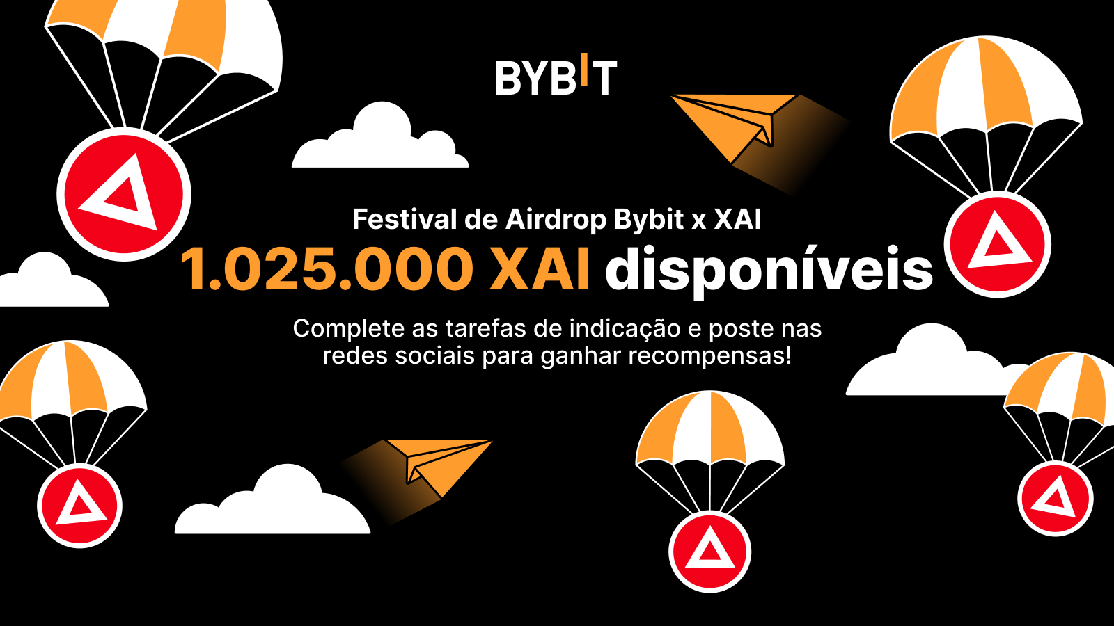 Bybit Announcement | Bybit x XAI: Festival de airdrop com 1.025.000 XAI