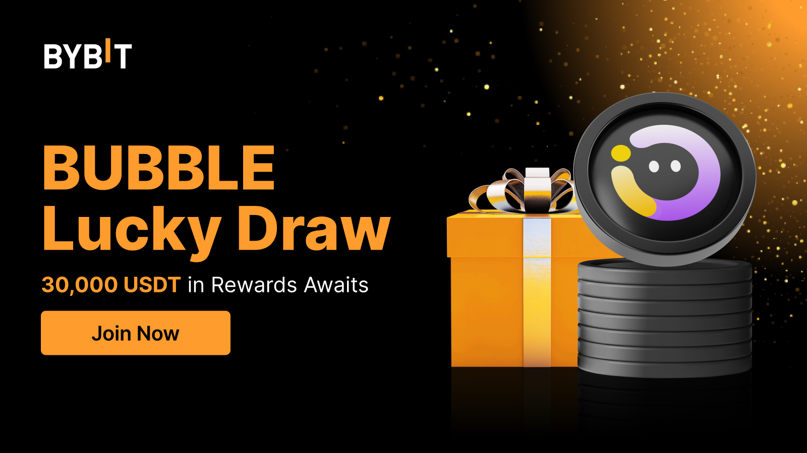 Bybit Announcement | BUBBLE Lucky Draw: 30,000 USDT in Rewards Up for Grabs