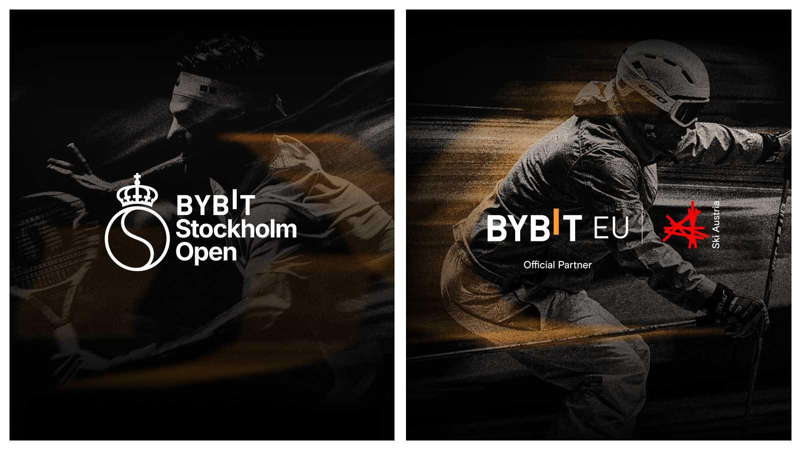 Bybit EU Announcement | Bybit revela parcerias de elite em esqui e ténis