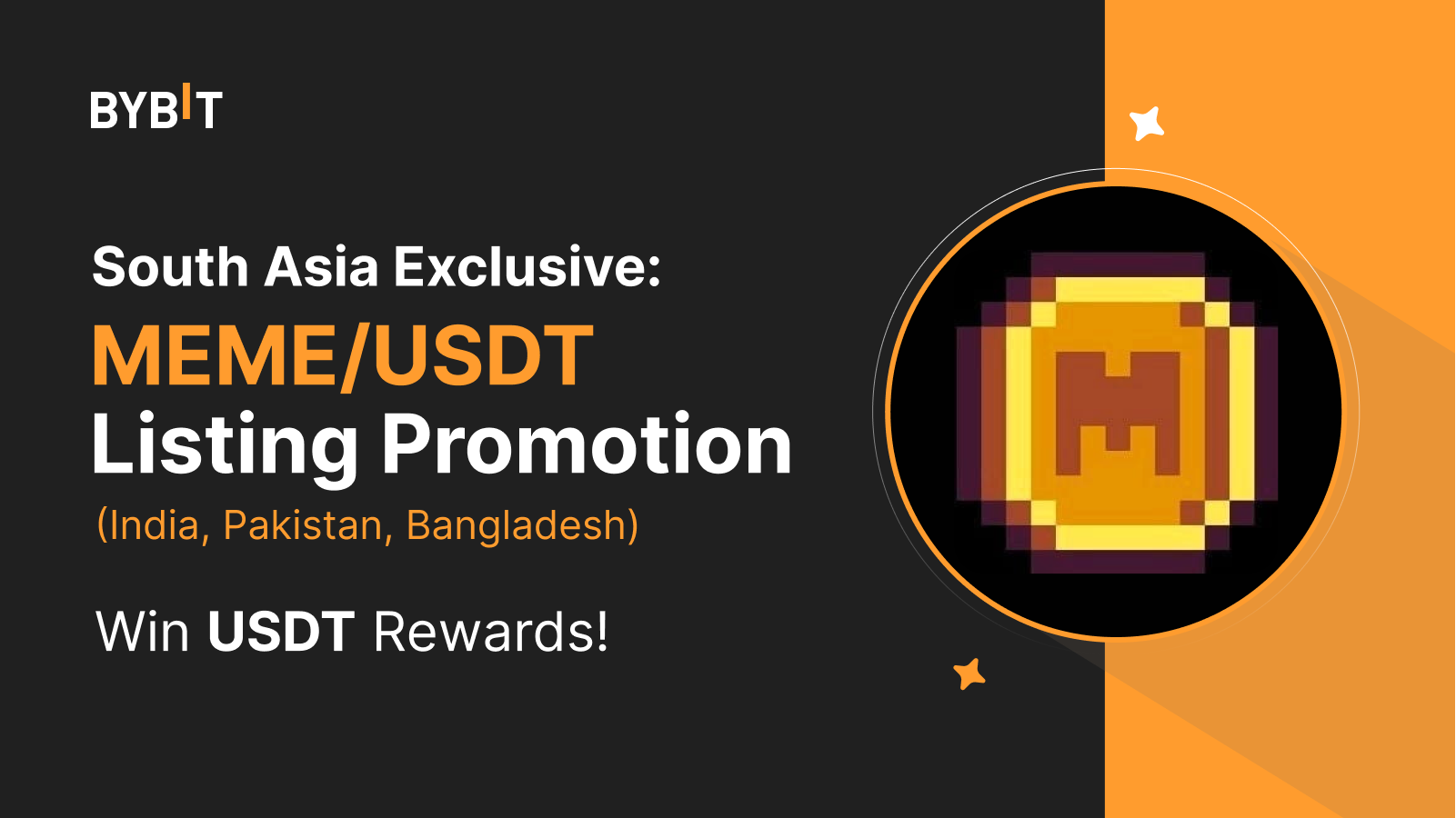 Bybit Announcement | Join the MEME/USDT listing party - Invite, Share ...