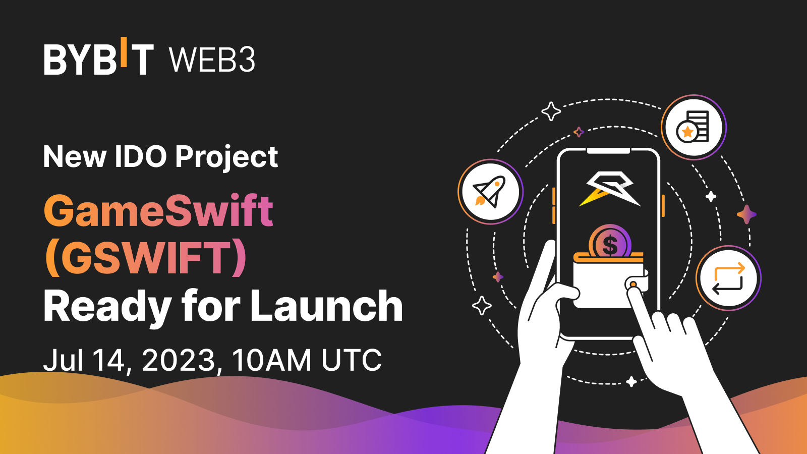 Bybit Announcement | Now Live: GameSwift (GSWIFT) on Bybit Web3 IDO